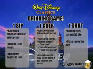 Top 10 Disney Movie Drinking Games - Slosh Spot